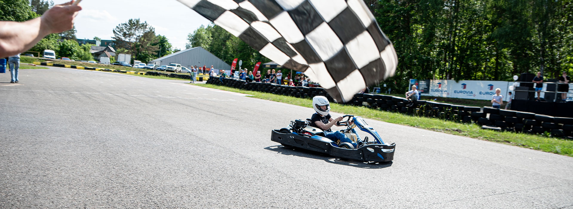 Atviras kartodromas Vilniuje - Plytinės Kartodromas